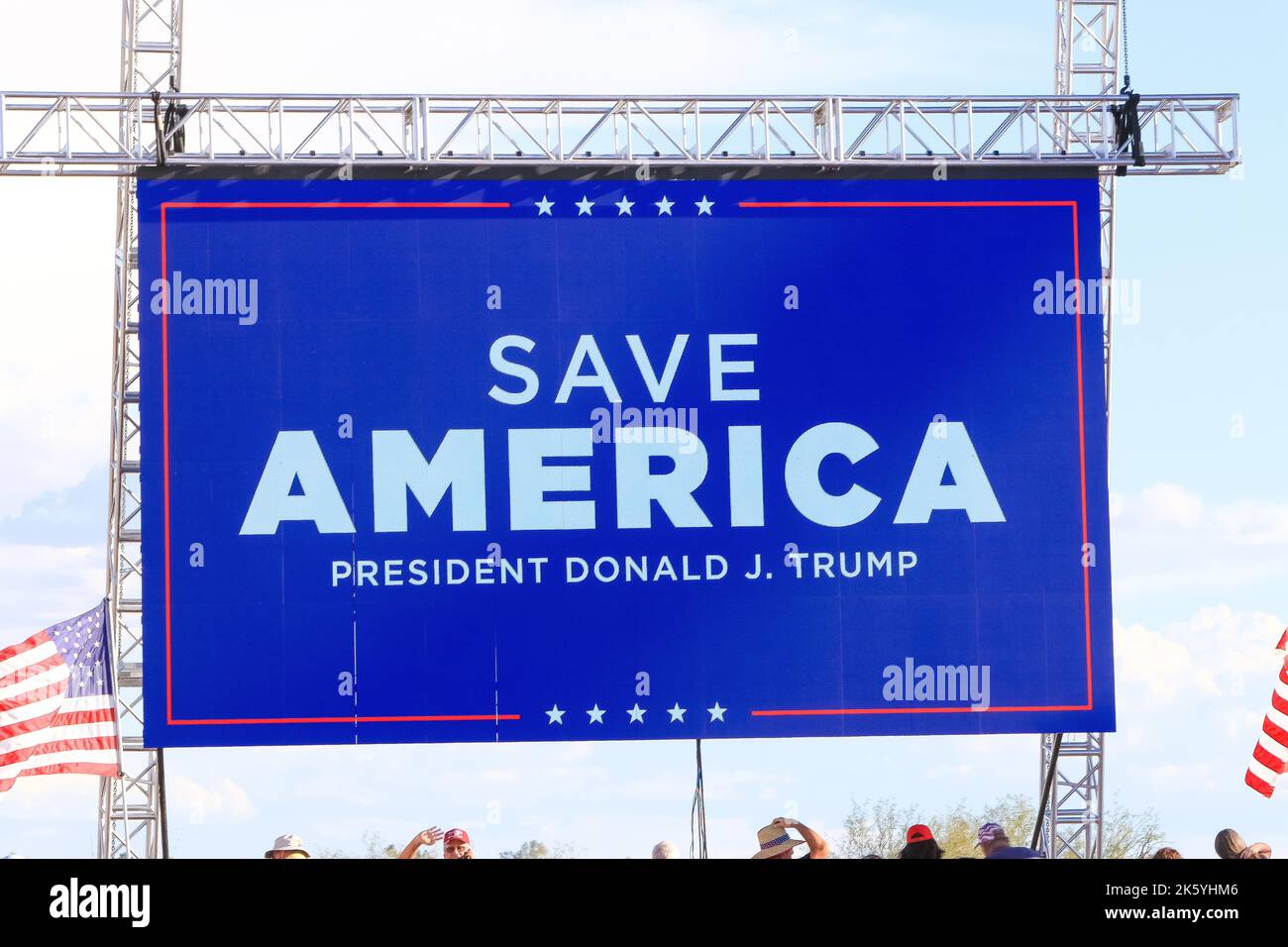 Huge Rally in Mesa, Arizona as many Arizona republicans wait all ...