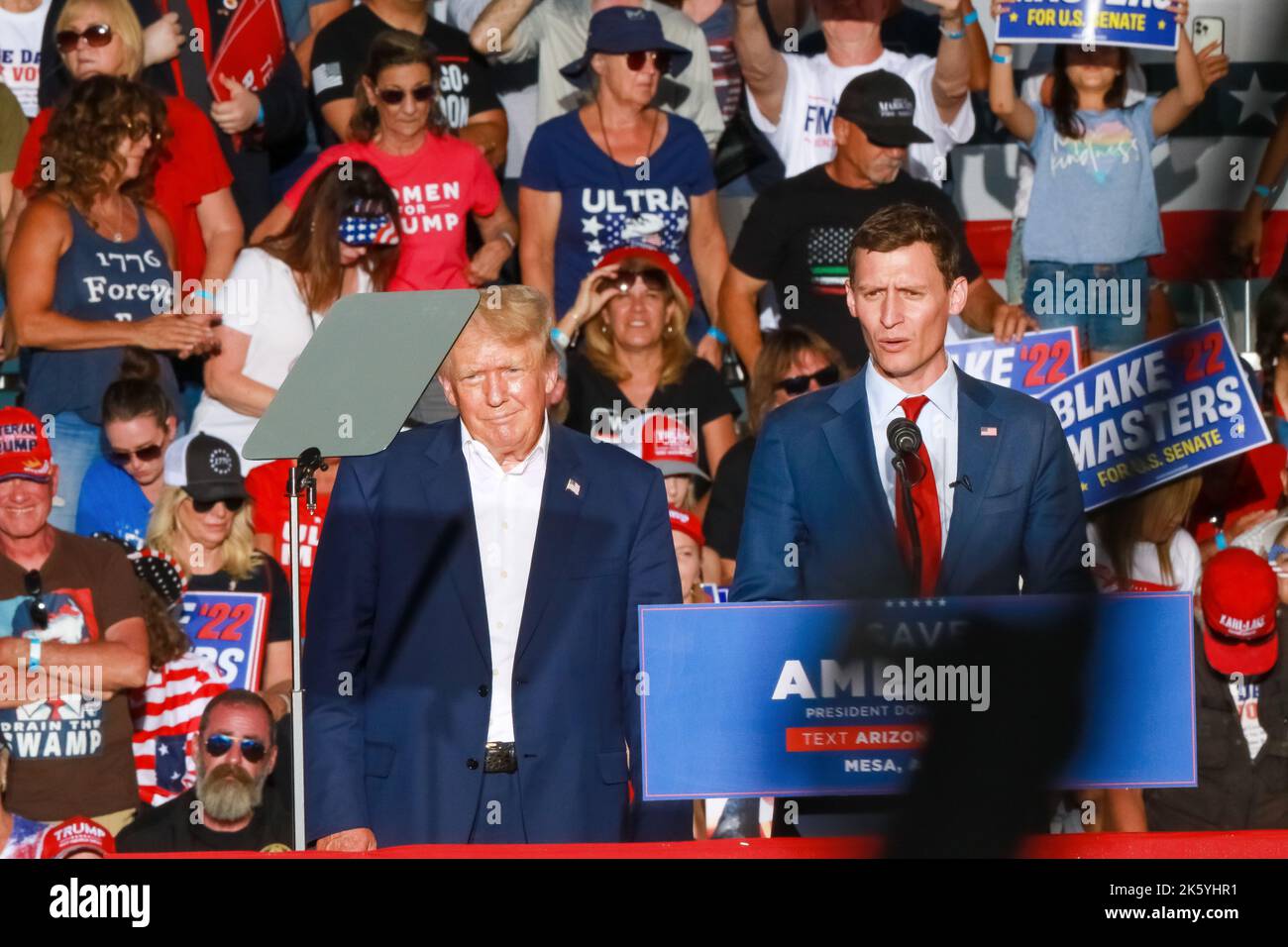 Huge Rally in Mesa, Arizona as many Arizona republicans wait all ...