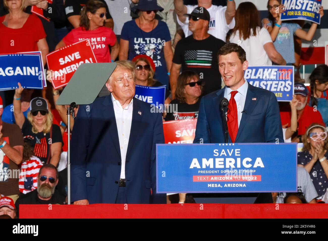 Huge Rally in Mesa, Arizona as many Arizona republicans wait all ...