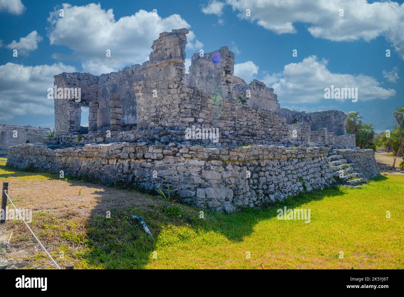 Great palace 25, Mayan Ruins in Tulum, Riviera Maya, Yucatan, Caribbean ...