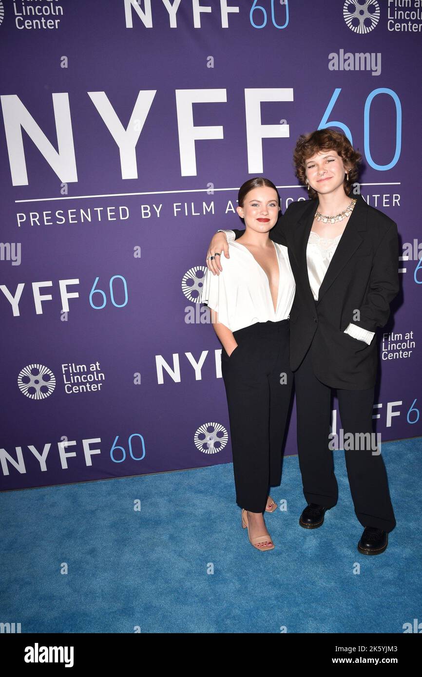 New York, NY, USA. 10th Oct, 2022. Kate Hallett, Liv McNeil at arrivals ...
