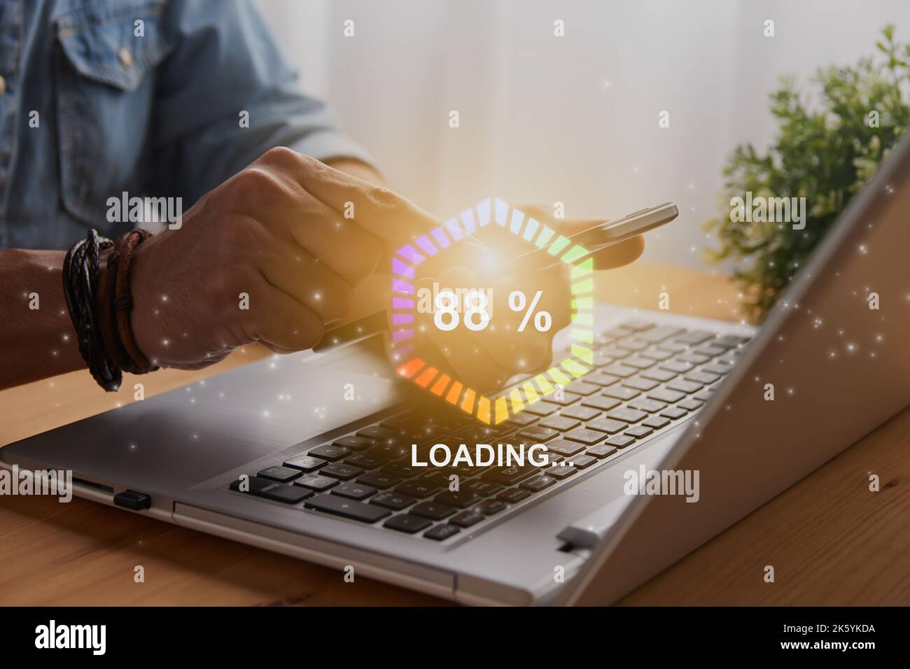 Loading screen wait time hi-res stock photography and images - Alamy