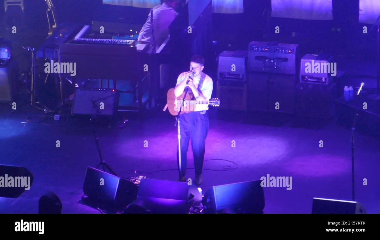 Los Angeles, California, USA 30th September 2022 Singer Marcus Mumford ...