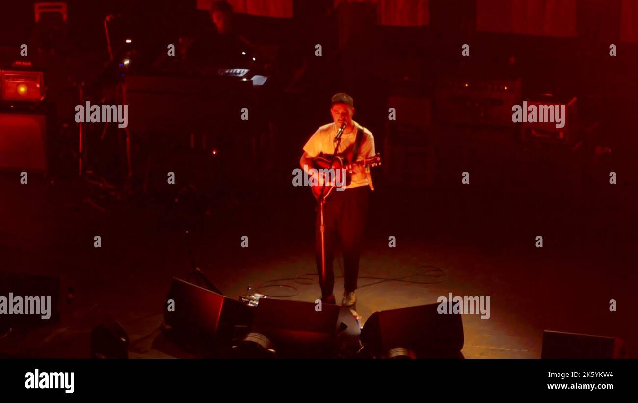 Los Angeles, California, USA 30th September 2022 Singer Marcus Mumford ...