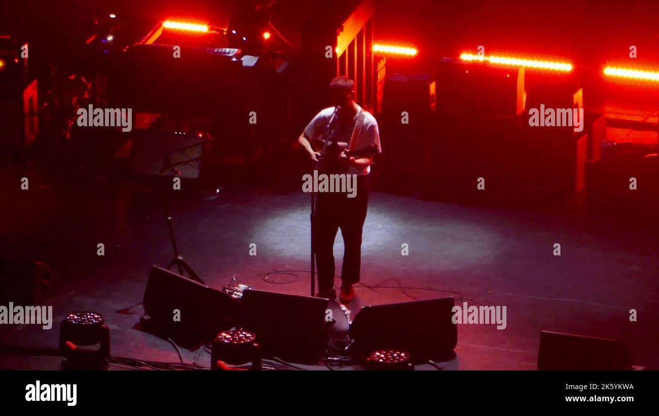 Los Angeles, California, USA 30th September 2022 Singer Marcus Mumford ...