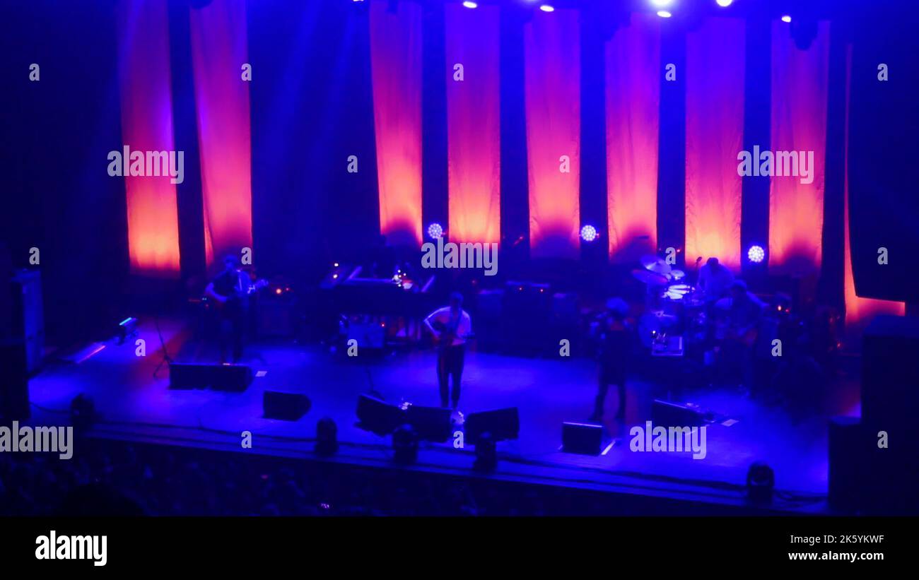 Los Angeles, California, USA 30th September 2022 Singer Marcus Mumford ...