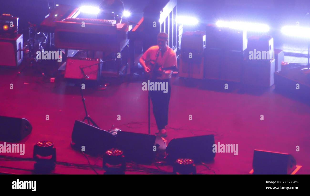 Los Angeles, California, USA 30th September 2022 Singer Marcus Mumford ...