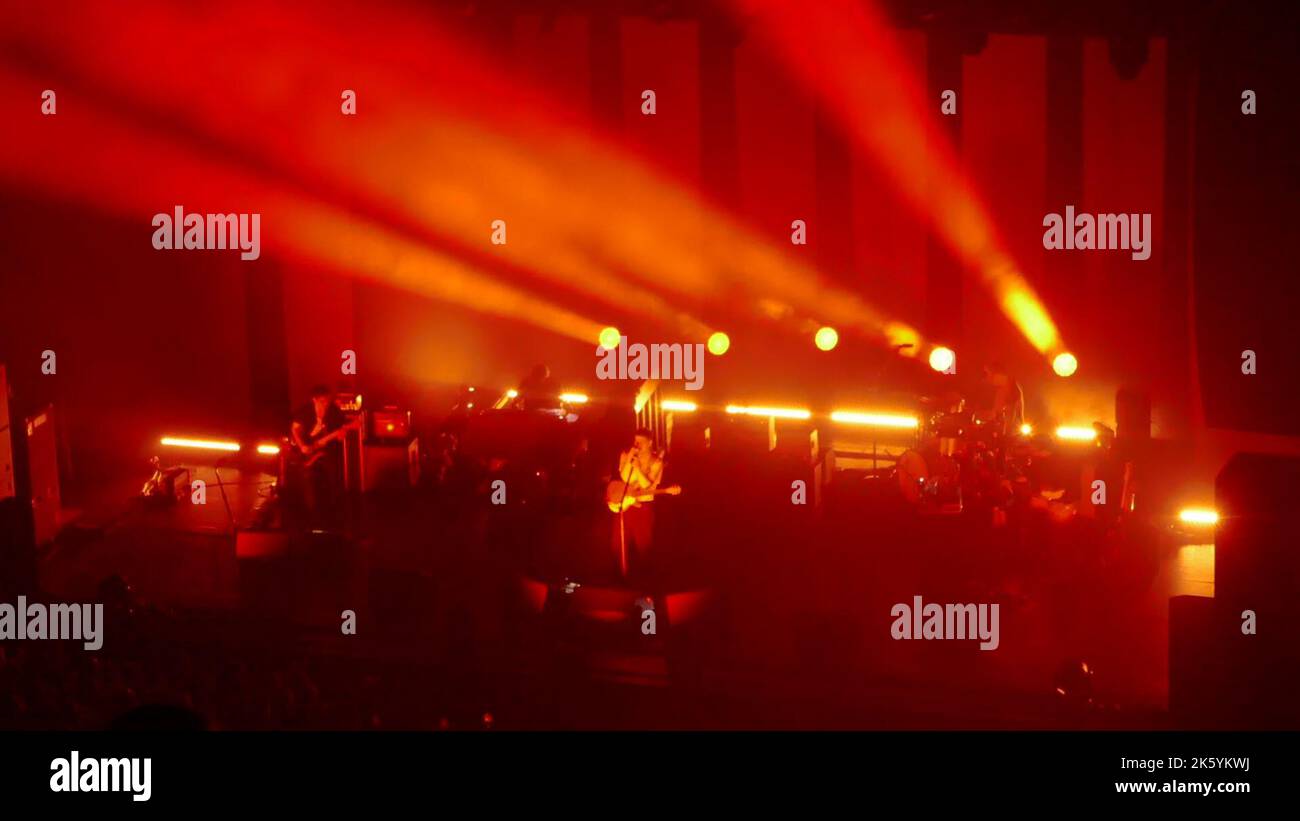 Los Angeles, California, USA 30th September 2022 Singer Marcus Mumford ...