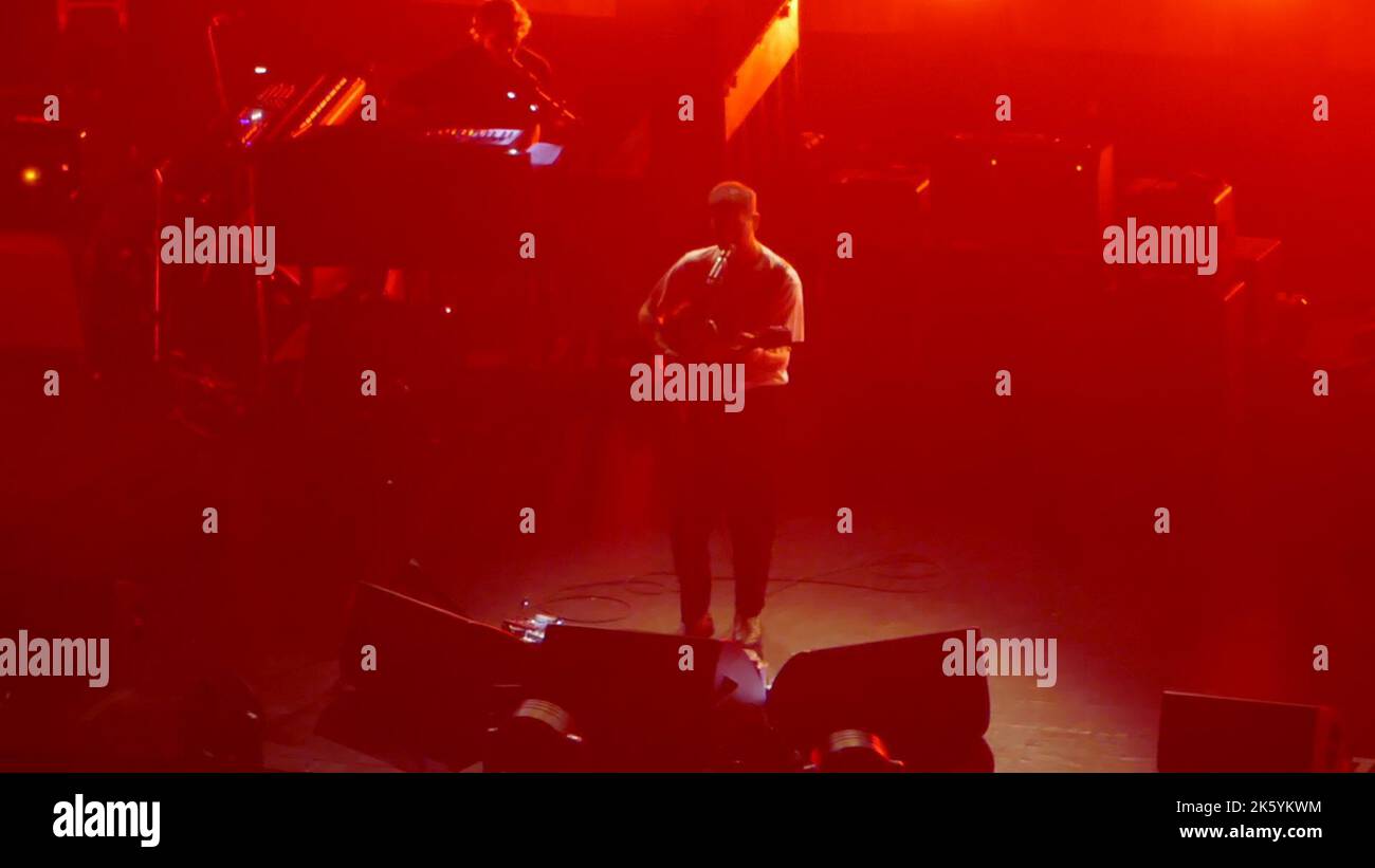 Los Angeles, California, USA 30th September 2022 Singer Marcus Mumford ...