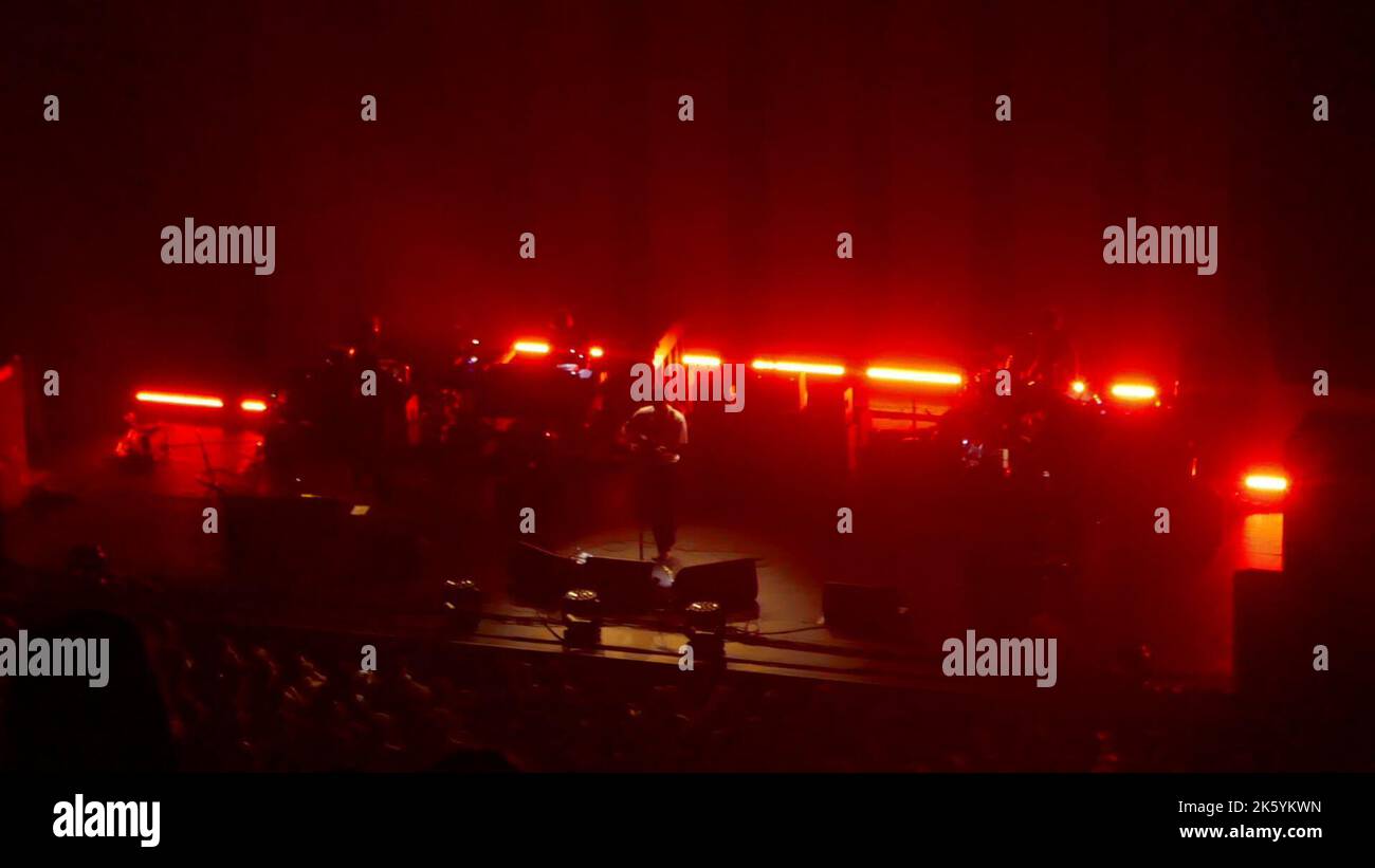 Los Angeles, California, USA 30th September 2022 Singer Marcus Mumford ...