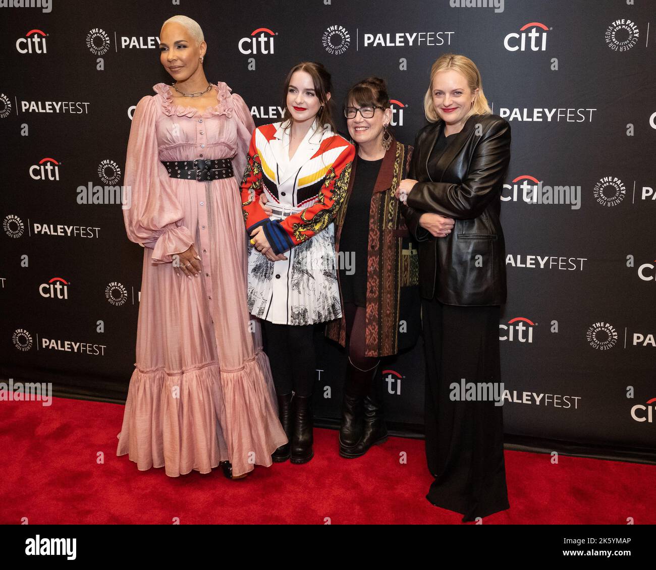 New York, USA. 10th Oct, 2022. (L-R) Amanda Brugel, Kimberly Roots, Ann ...