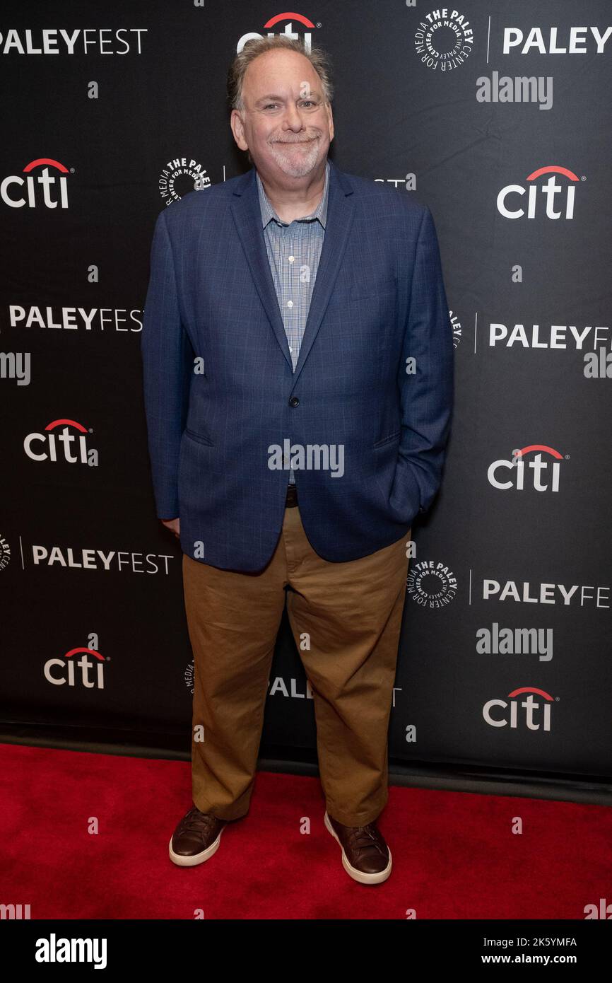 New York, New York, US, Oct. 10, 2022. Bruce Miller arrives on the red carpet for the exclusive ...