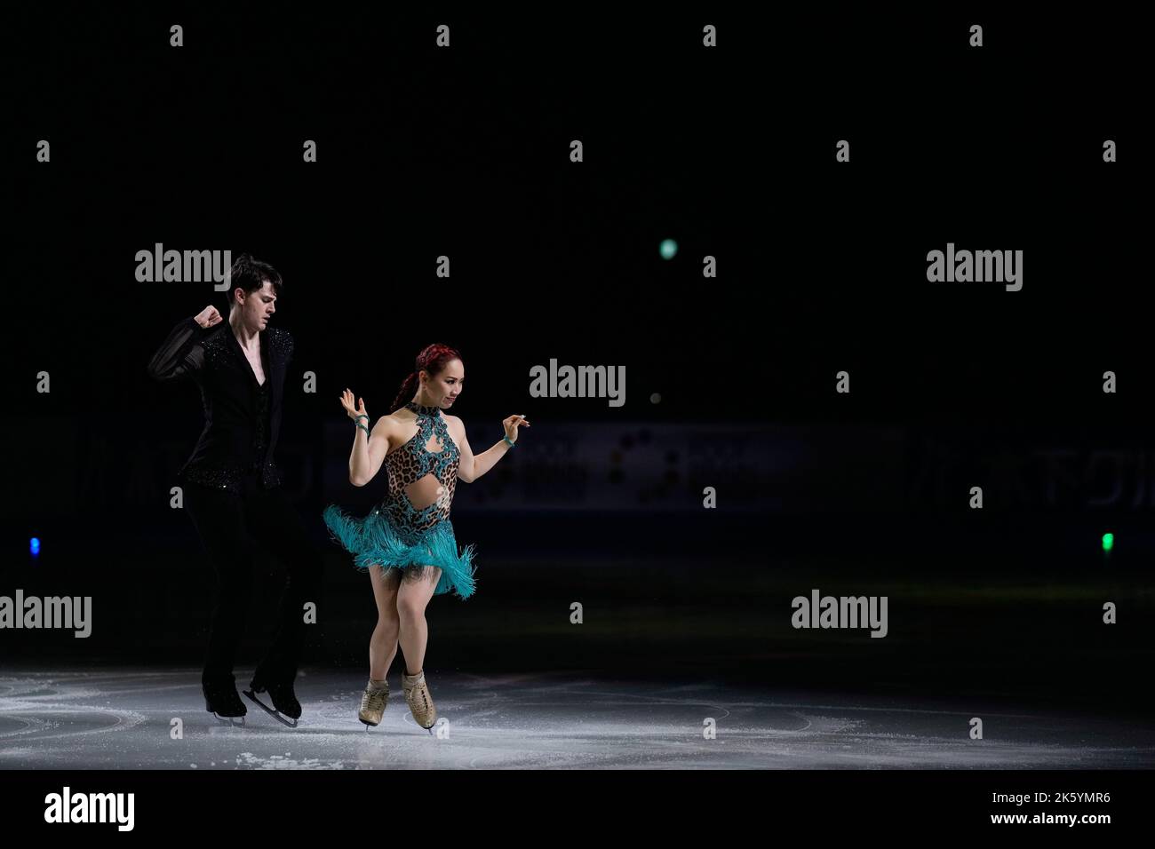 Saitama, Japan. 8th Oct, 2022. Misato Komatsubara & Takeru Komatsubara ...