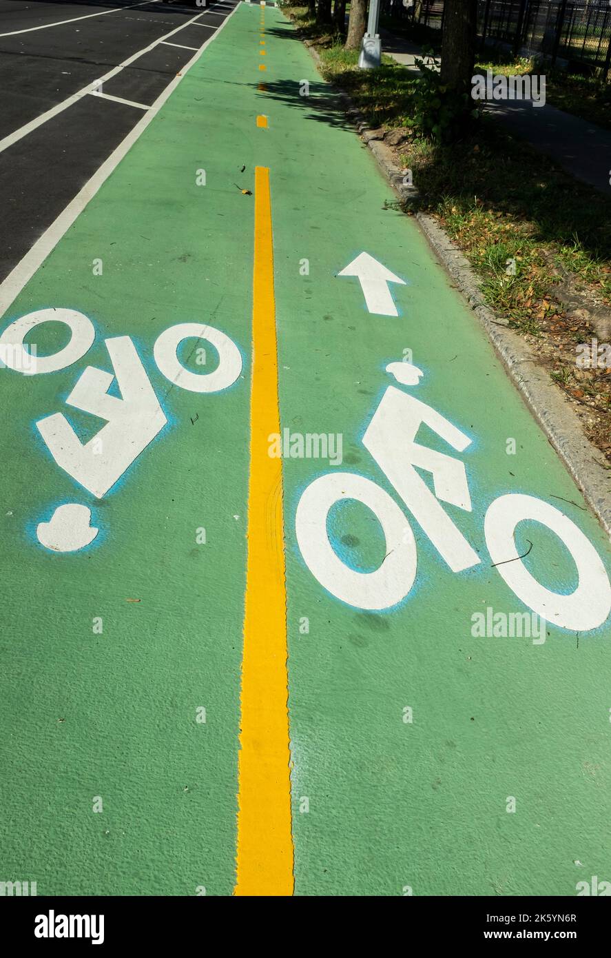 Road signs in the city Stock Photo - Alamy