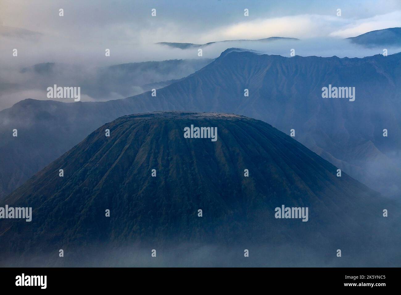 Semeru volcano aerial hi-res stock photography and images - Alamy