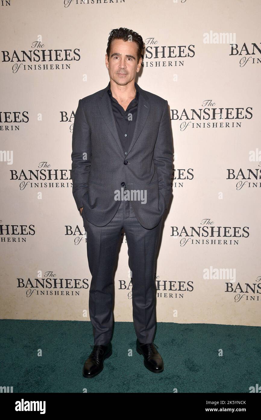 New York, NY, USA. 10th Oct, 2022. Colin Farrell at arrivals for THE ...