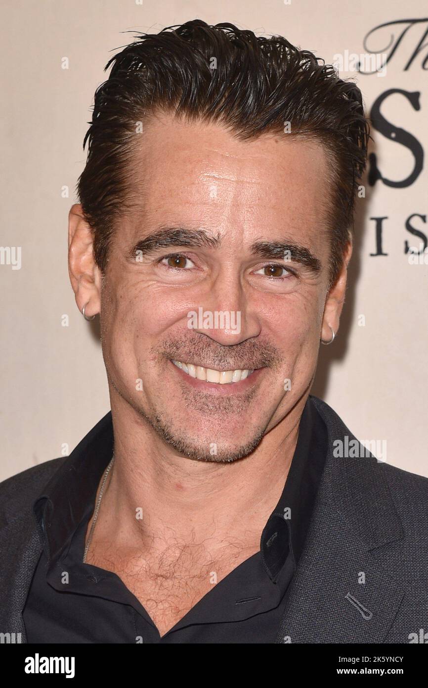 New York, NY, USA. 10th Oct, 2022. Colin Farrell at arrivals for THE ...