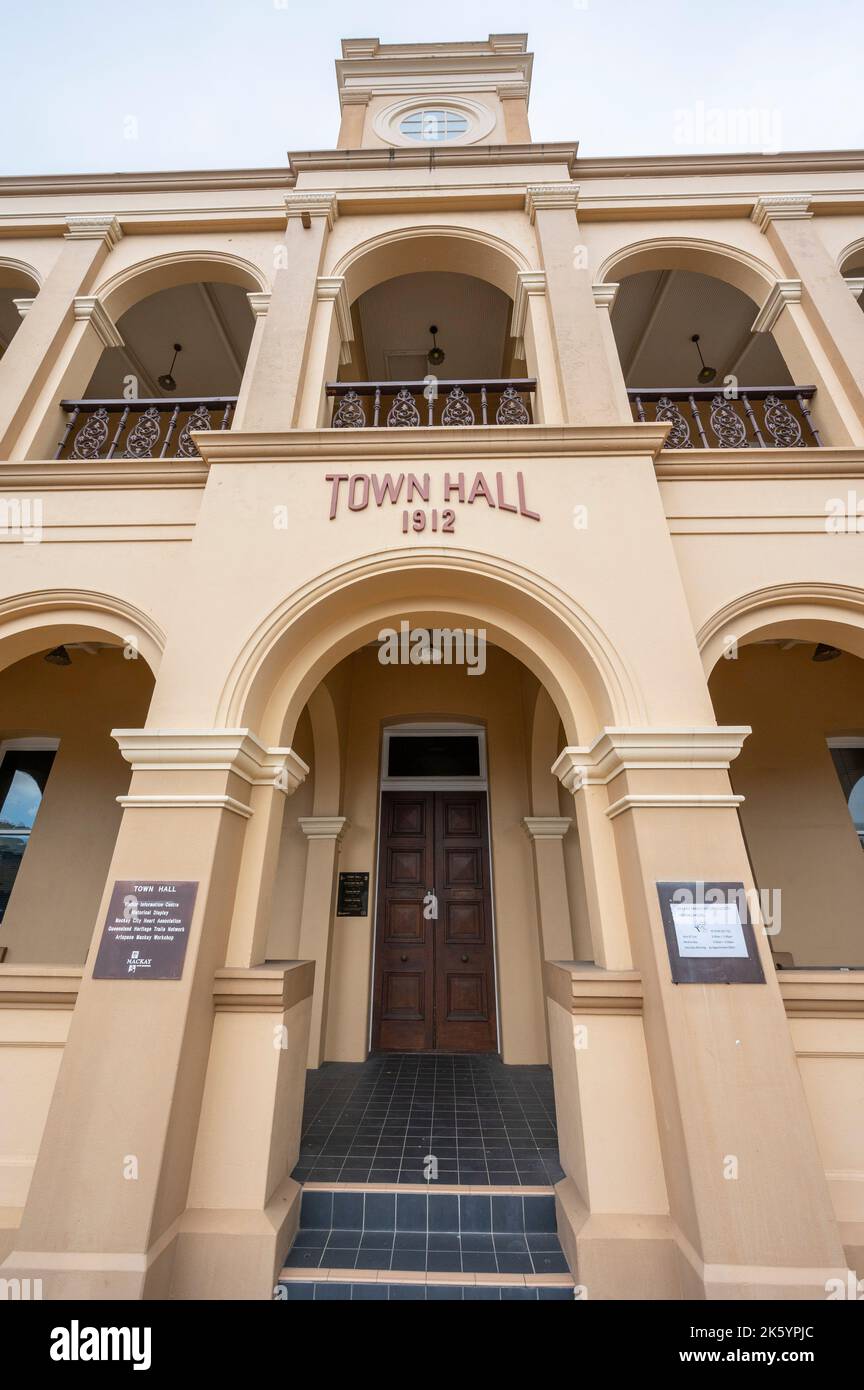 Mackay Town Hall is a heritage-listed former town hall at 63 Sydney ...