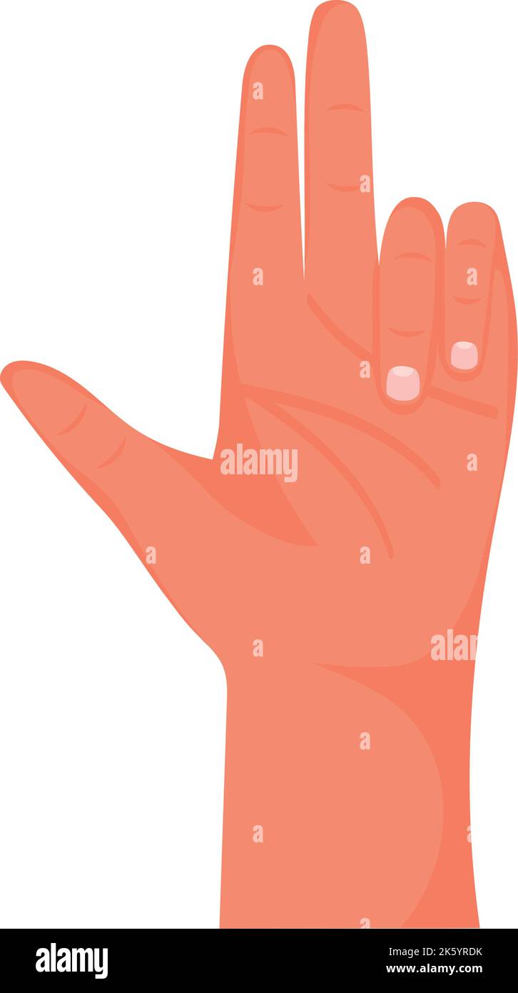 Hand gun signal Stock Vector Images - Alamy