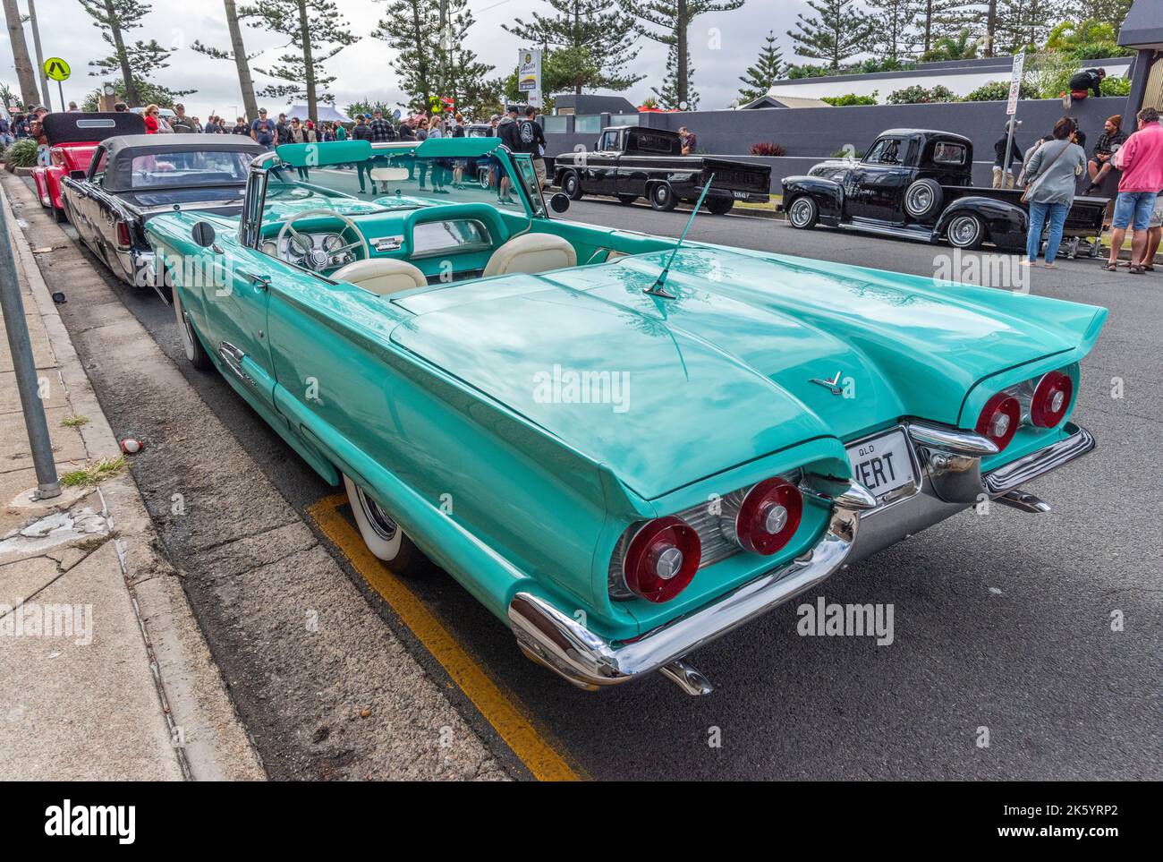 1960 Ford Thunderbird at the Cooly Rocks On retro festival at ...