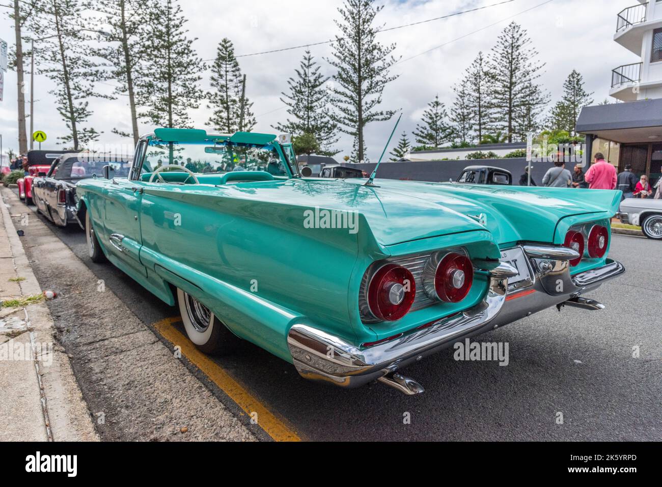 1960 Ford Thunderbird at the Cooly Rocks On retro festival at ...