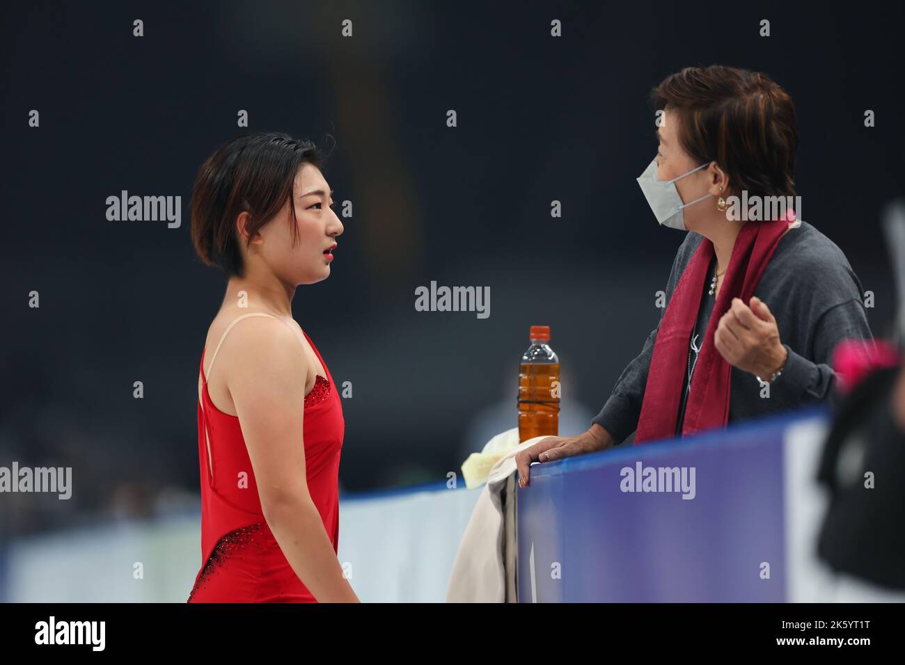 Saitama, Japan. 8th Oct, 2022. (L to R) Kaori Sakamoto (JPN), Sonoko ...