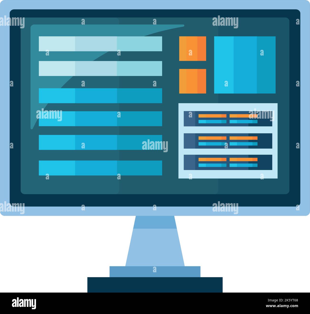 desktop computer tech Stock Vector Image & Art - Alamy