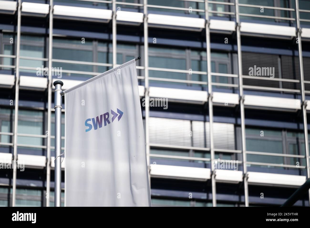 Stuttgart, Germany. 10th Oct, 2022. The logo of Südwestrundfunk (SWR ...