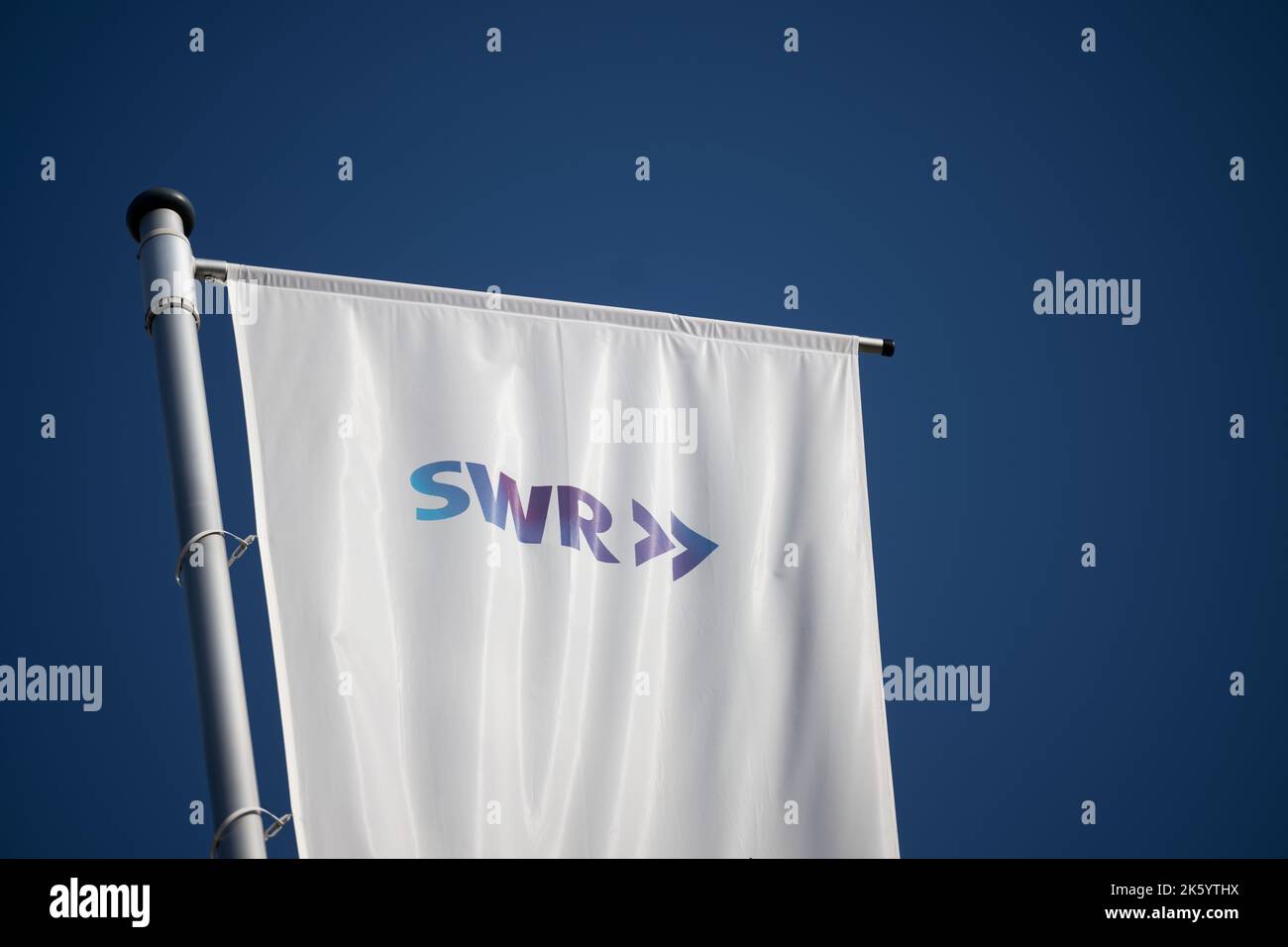 Stuttgart, Germany. 10th Oct, 2022. The logo of Südwestrundfunk (SWR ...
