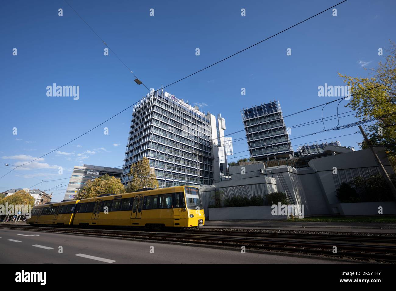 Stuttgart, Germany. 10th Oct, 2022. The broadcasting center of the ...