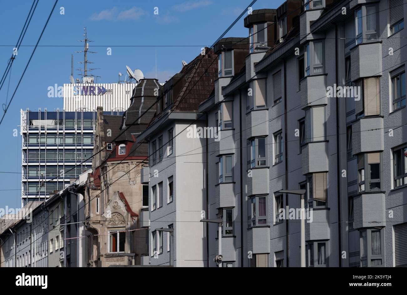 Stuttgart, Germany. 10th Oct, 2022. The broadcasting center of the ...