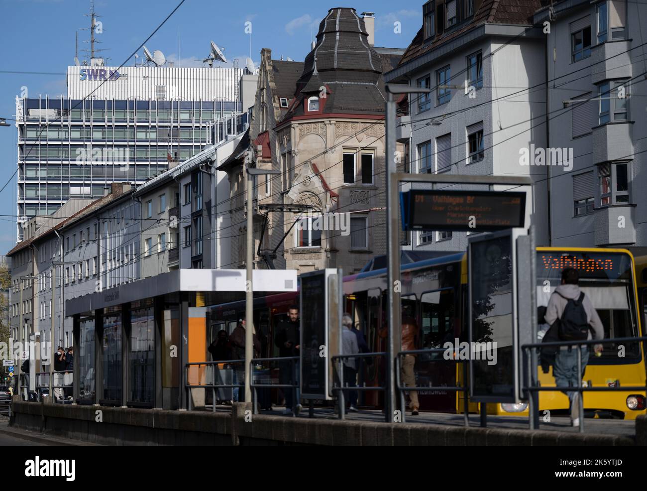 Stuttgart, Germany. 10th Oct, 2022. The broadcasting center of the ...