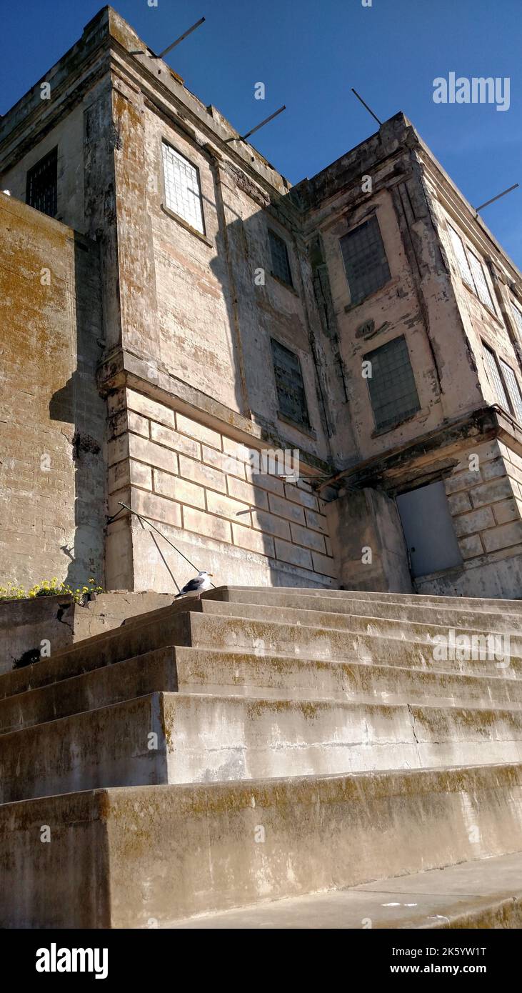 Alcatraz prison walls hi-res stock photography and images - Alamy