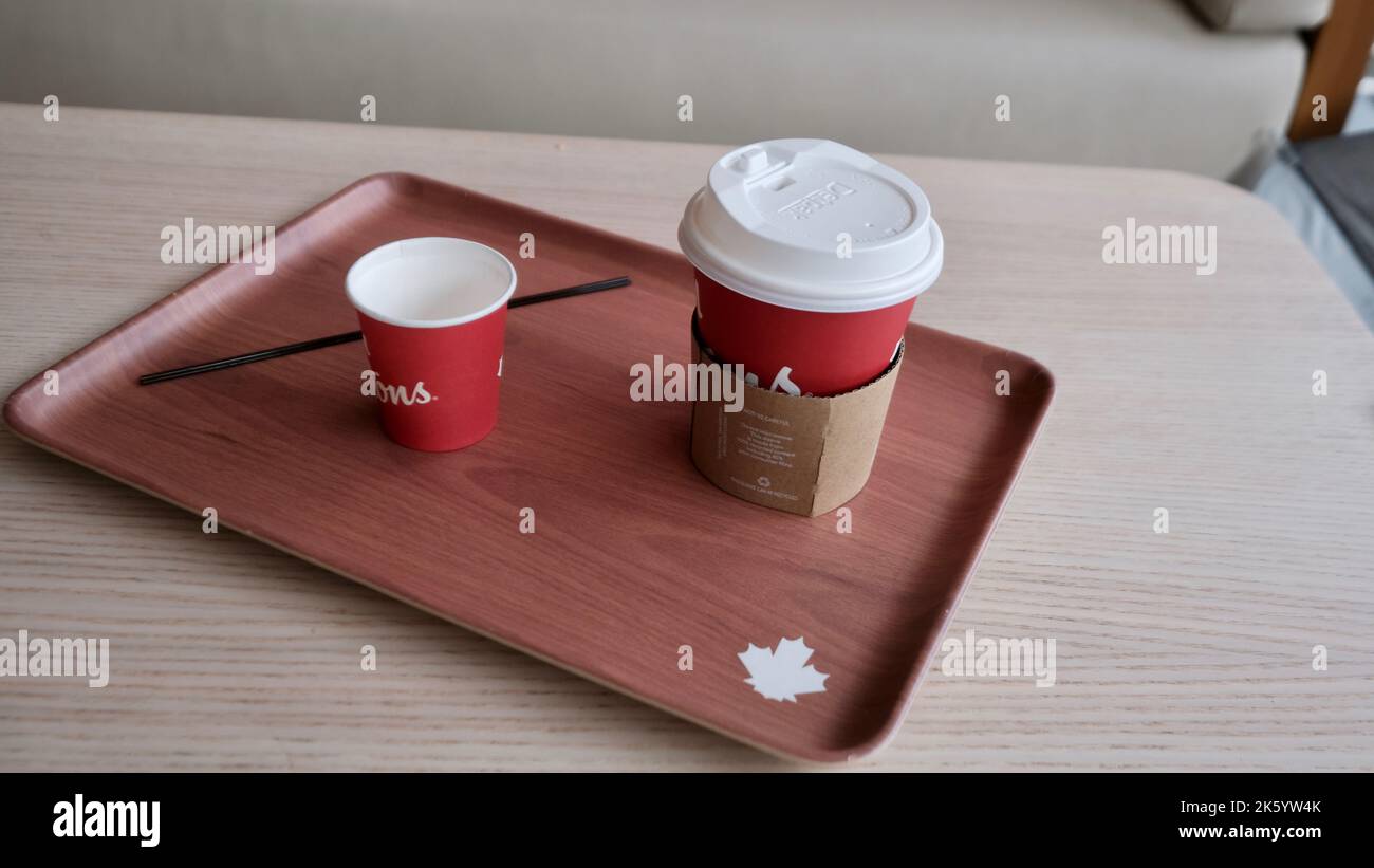 Tim Horton Coffee Stock Photo - Alamy