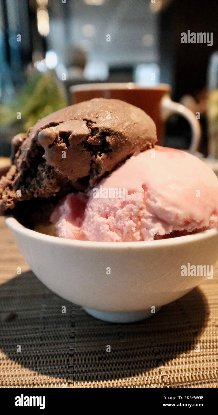 International Lunch Buffet Desserts Stock Photo - Alamy