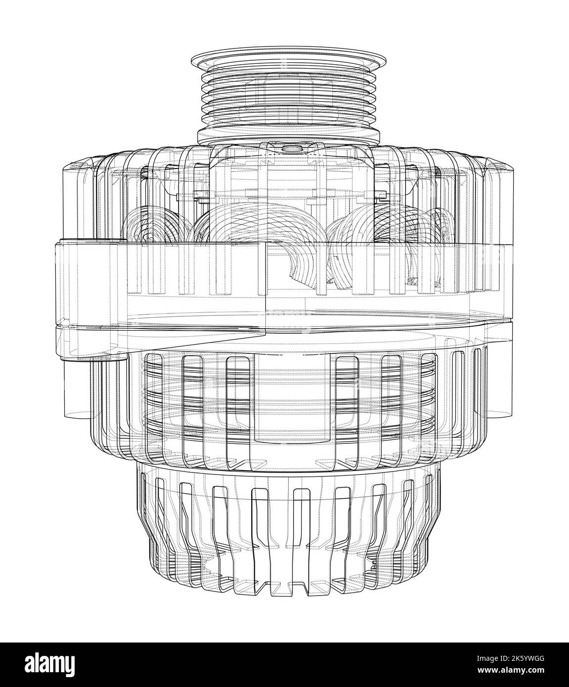 Car generator. Vector Stock Vector Image & Art - Alamy