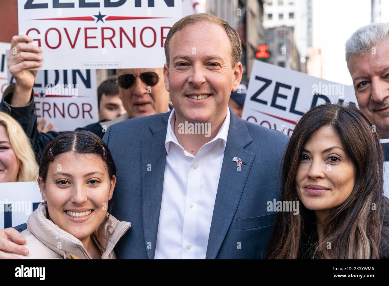 Congressman Lee Zeldin attends annual Columbus Day parade on Fifth ...