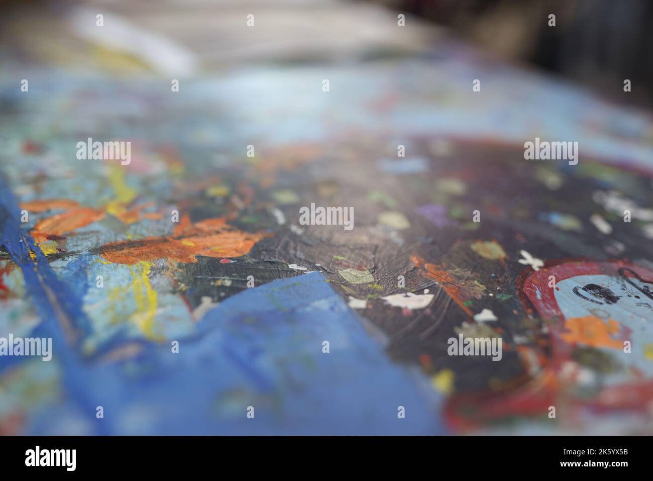 Oil paint texture hi-res stock photography and images - Alamy