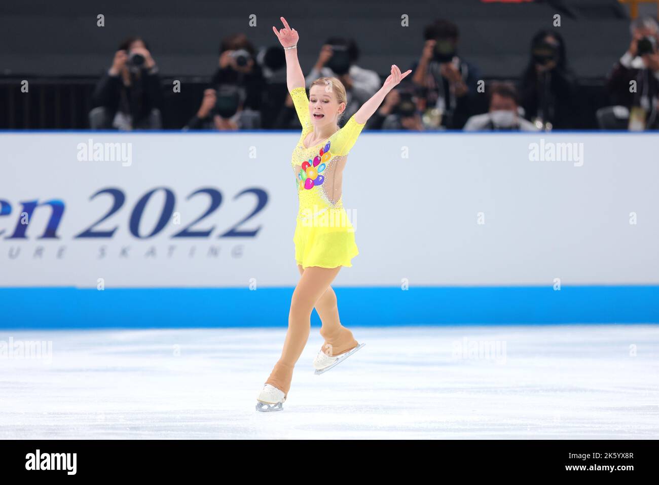 Saitama, Japan. 8th Oct, 2022. Ekaterina Kurakova (POL) Figure Skating ...