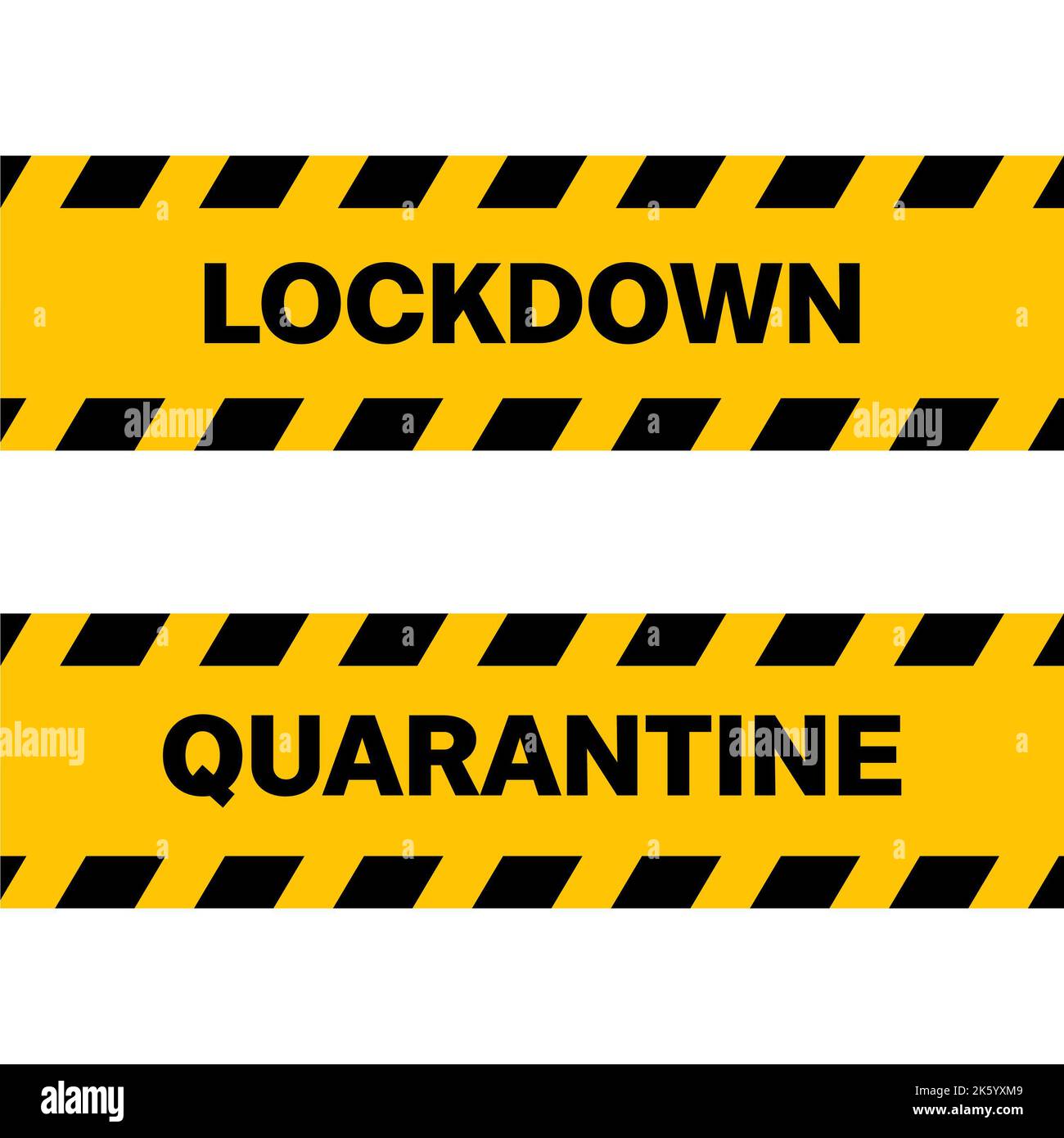 High quality lockdown and quarantine icon on white background. Pandemic ...