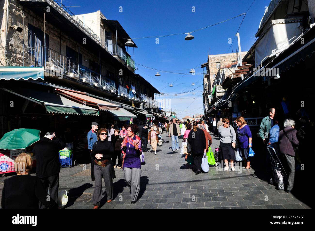 The vibrant Machane Yehuda market in Jerusalem, Israel Stock Photo - Alamy