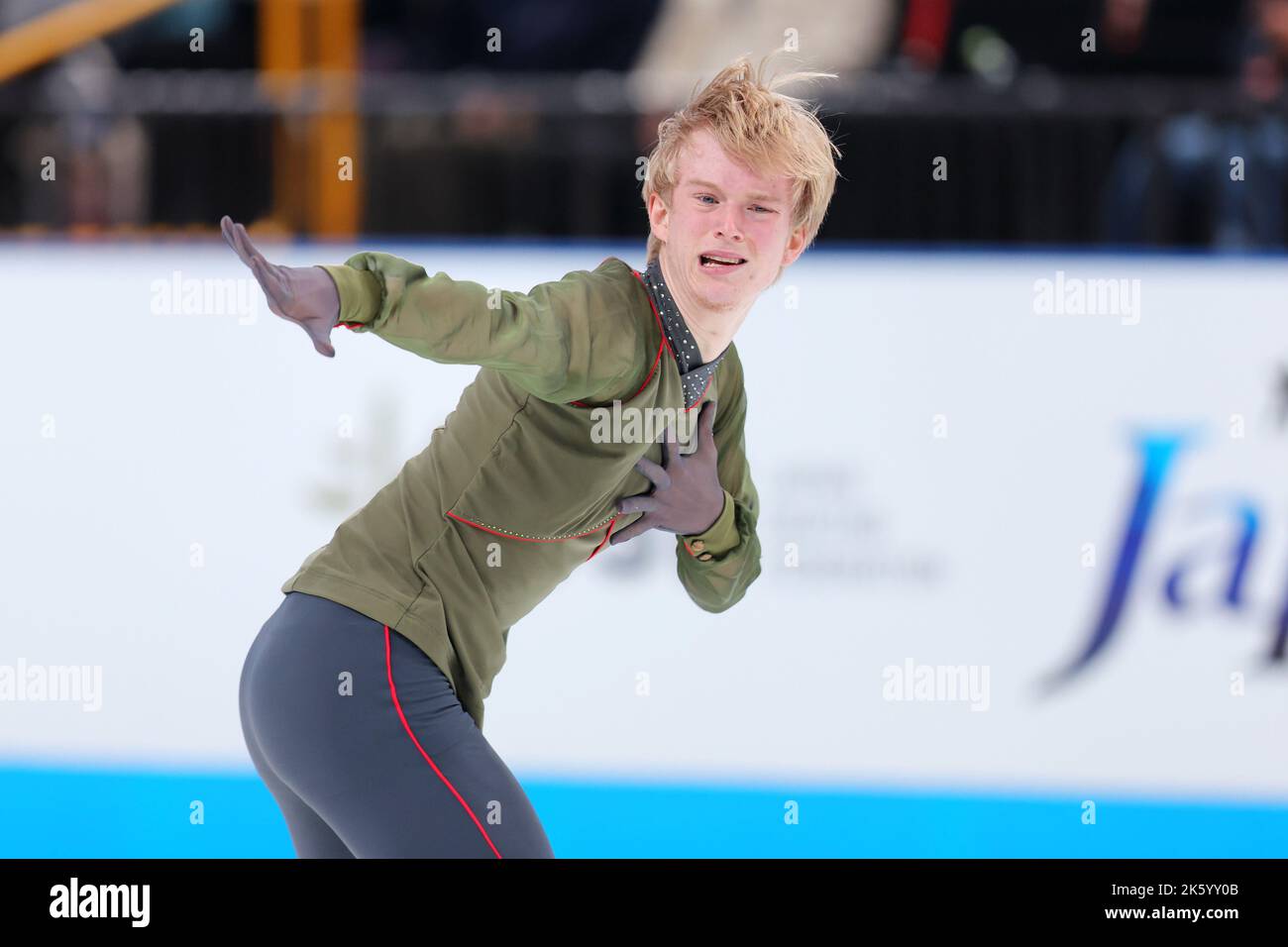 Saitama, Japan. 8th Oct, 2022. Daniel Grassl (ITA) Figure Skating ...