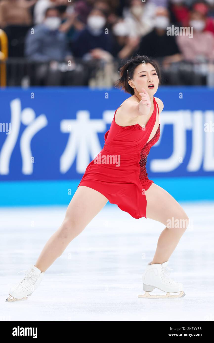 Saitama, Japan. 8th Oct, 2022. Kaori Sakamoto (JPN) Figure Skating ...