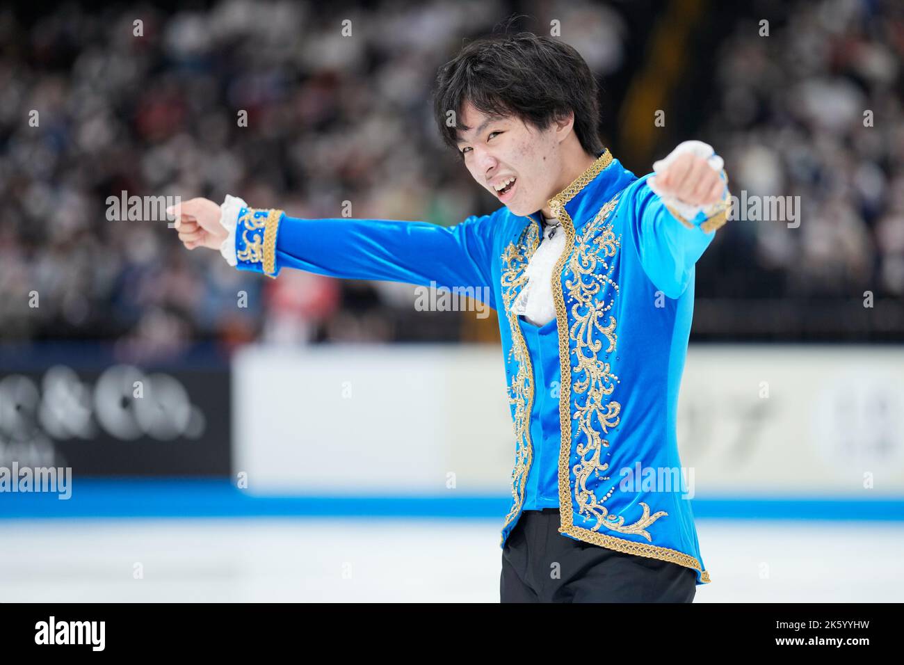 Saitama, Japan. 8th Oct, 2022. Kao Miura (JPN) Figure Skating : Japan ...