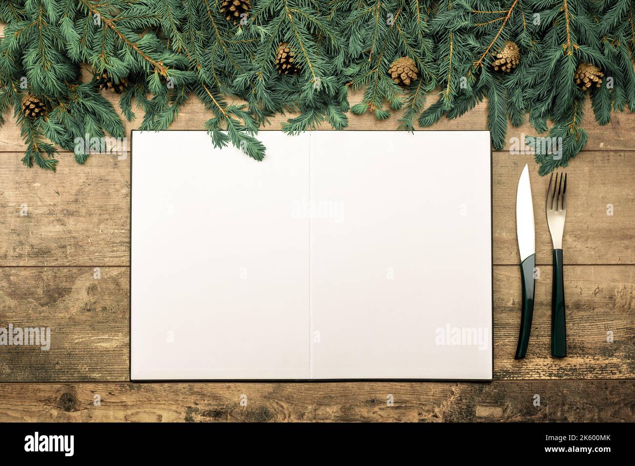 Menu plank recipe hi-res stock photography and images - Alamy