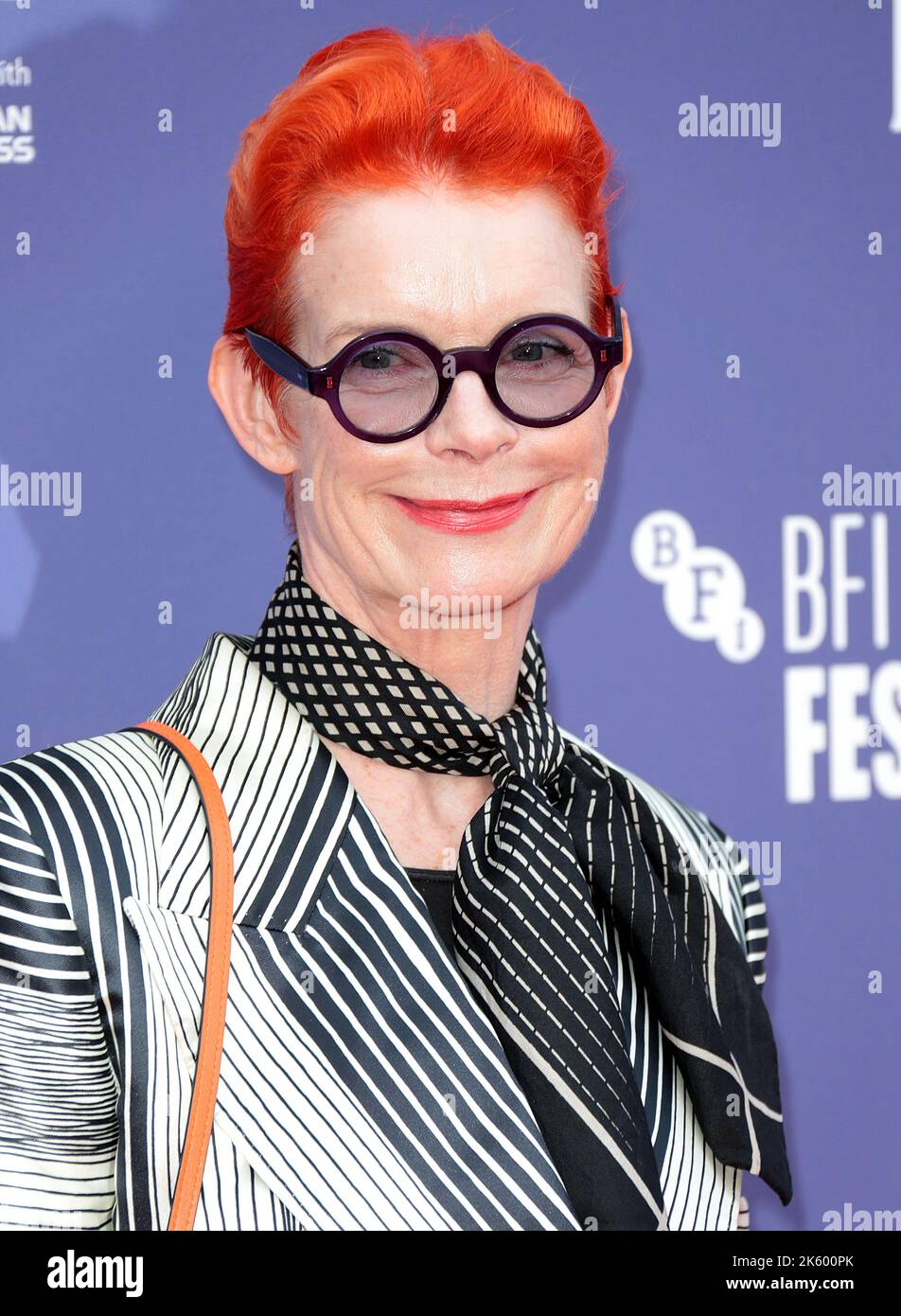 Oct 09, 2022 - London, England, UK - Sandy Powell attending 66th BFI ...