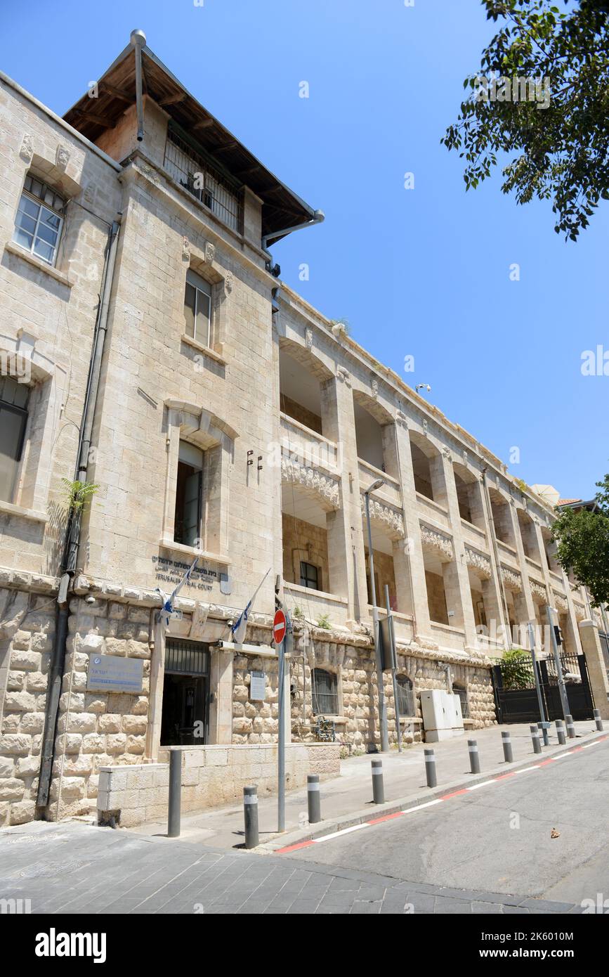 The Magistrate Court in Jerusalem, Israel Stock Photo - Alamy