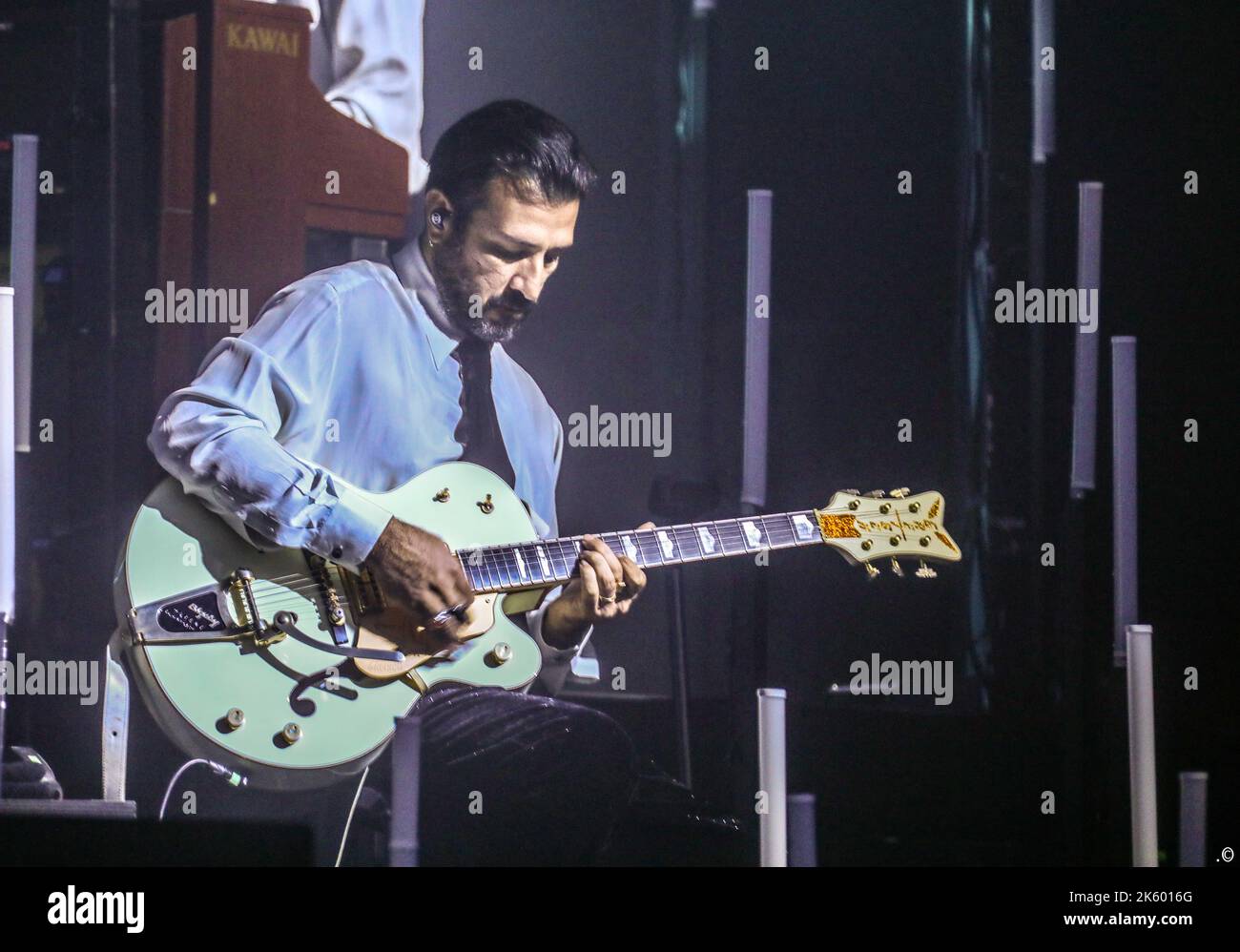 Negramaro , during the Music Concert Negramaro on October 10, 2022 at ...