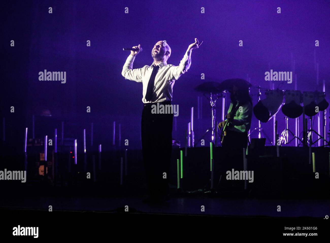 Teatro Creberg, Bergamo, Italy, October 10, 2022, Negramaro , Giuliano ...