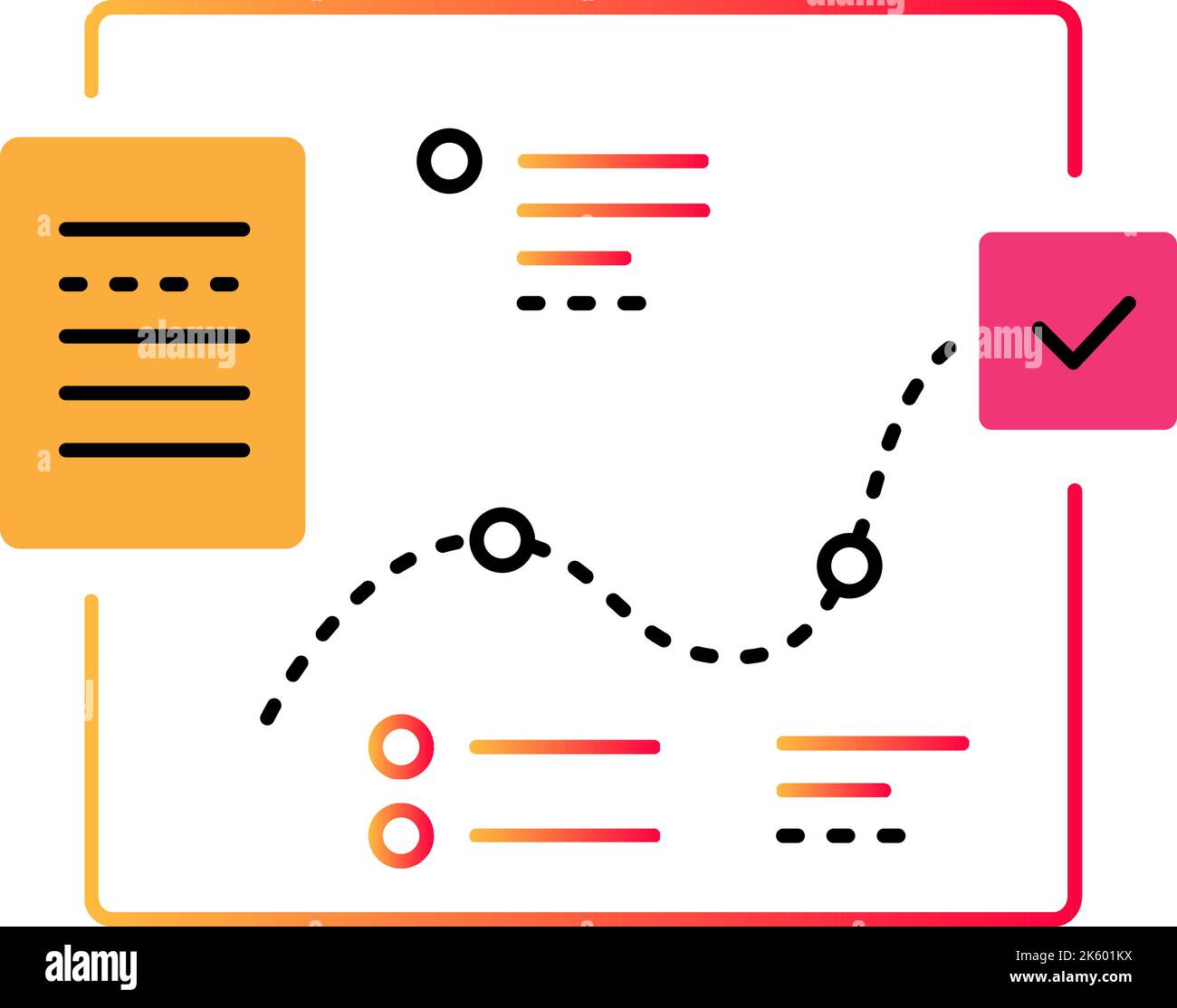 Strategy plan outline icon tactic game vector Stock Vector Image & Art ...